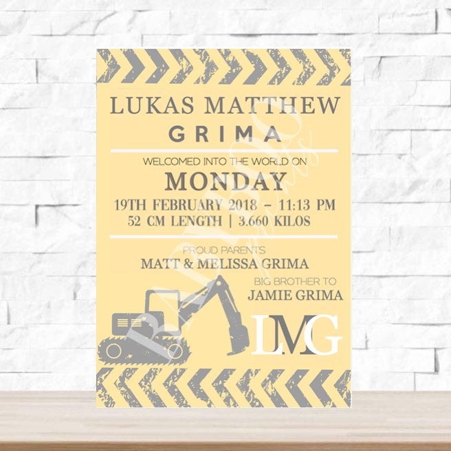 Lukas - BabyBoo Prints